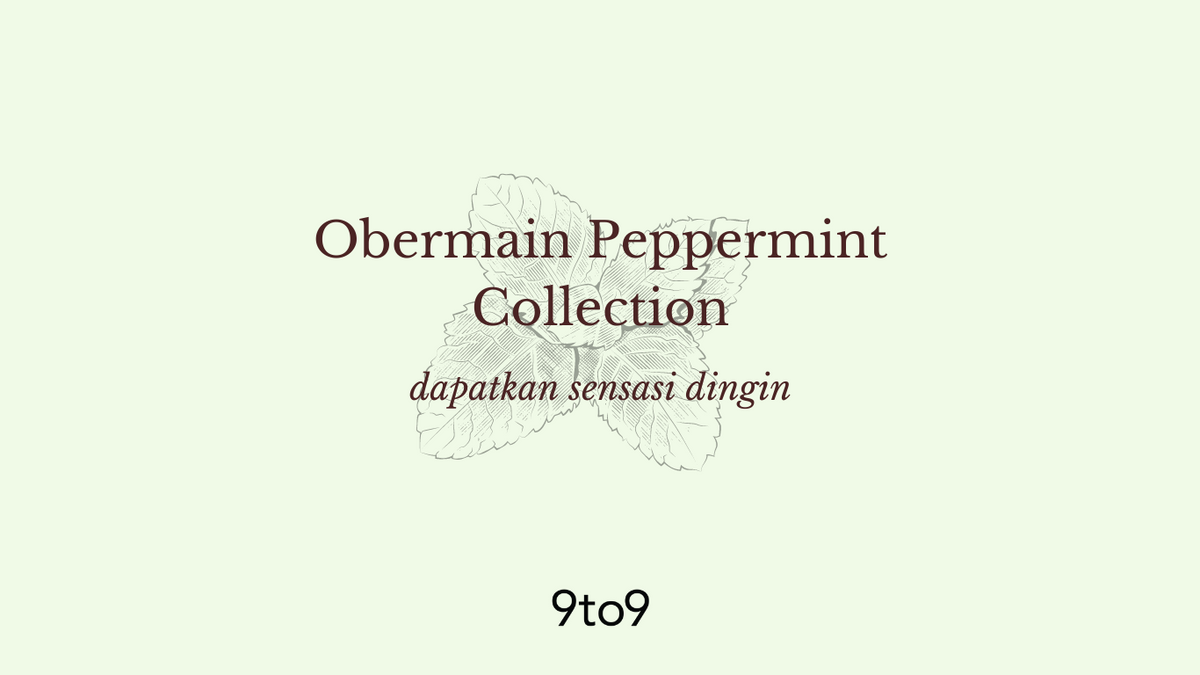 Underwear Obermain dengan Sensasi Dingin dari Peppermint Collection ...