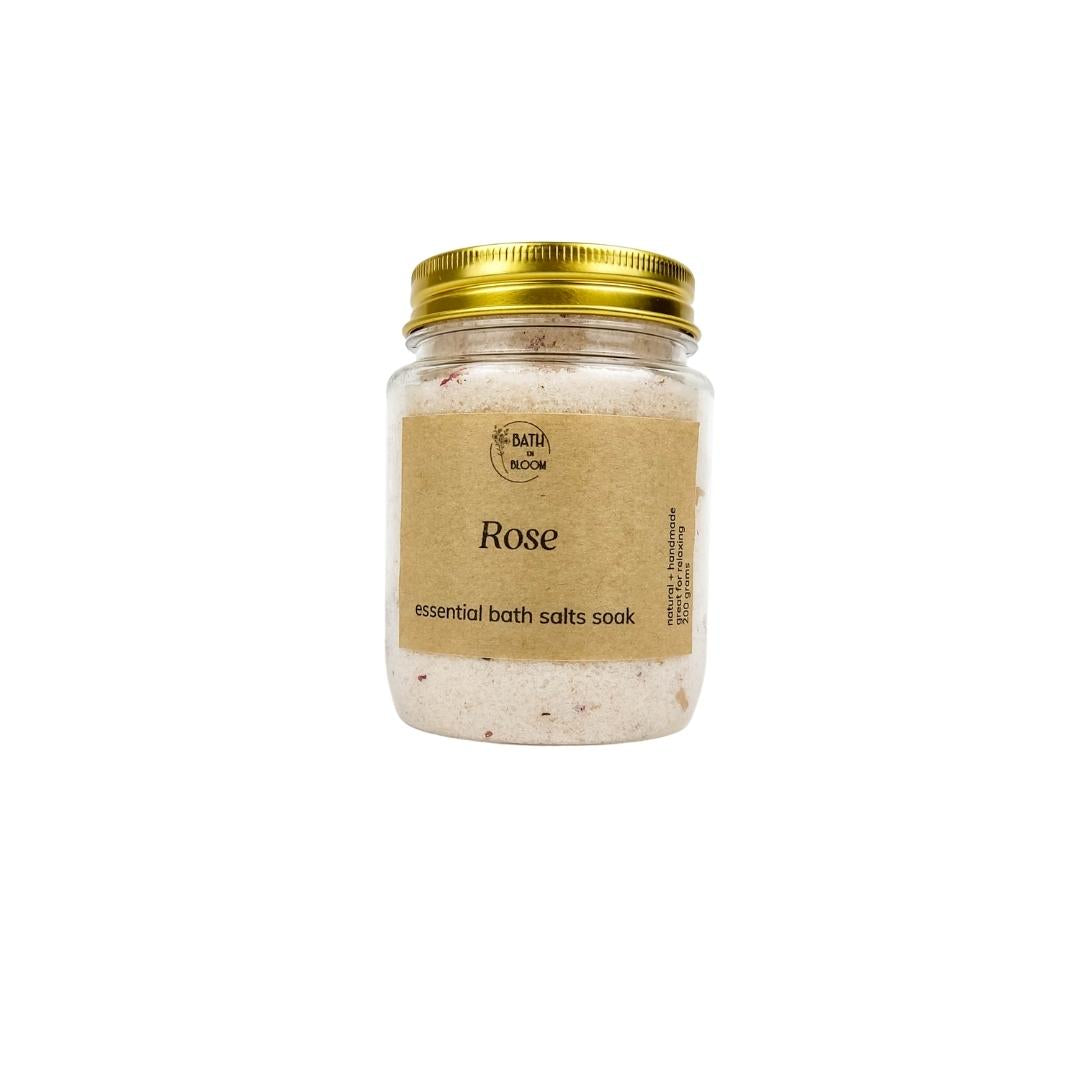 Bath Salts Garam Mandi Rose – 9to9 Indonesia