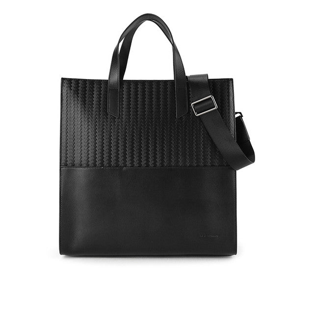 Obermain Bags Pria Tote Bag Amos Tote Bag In Black L – 9to9 Indonesia