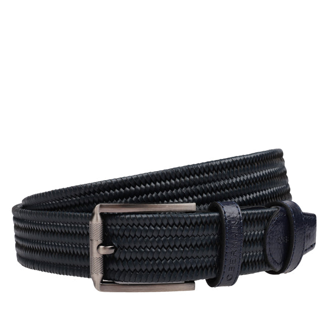Obermain Aksesoris Clip Pria Braided Belt In Blue -OBB0447BL – 9to9 ...
