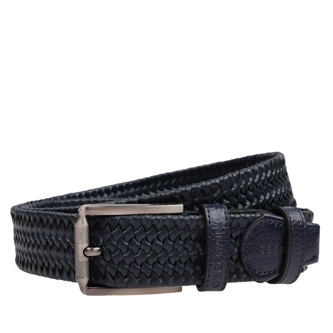 Obermain Aksesoris Clip Pria Braided Belt In Blue -OBB0449BL – 9to9 ...