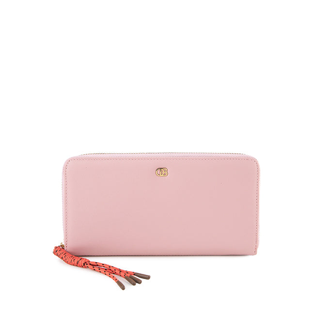 Dolly Long Zip Wallet - Rfid In Pink – 9to9 Indonesia
