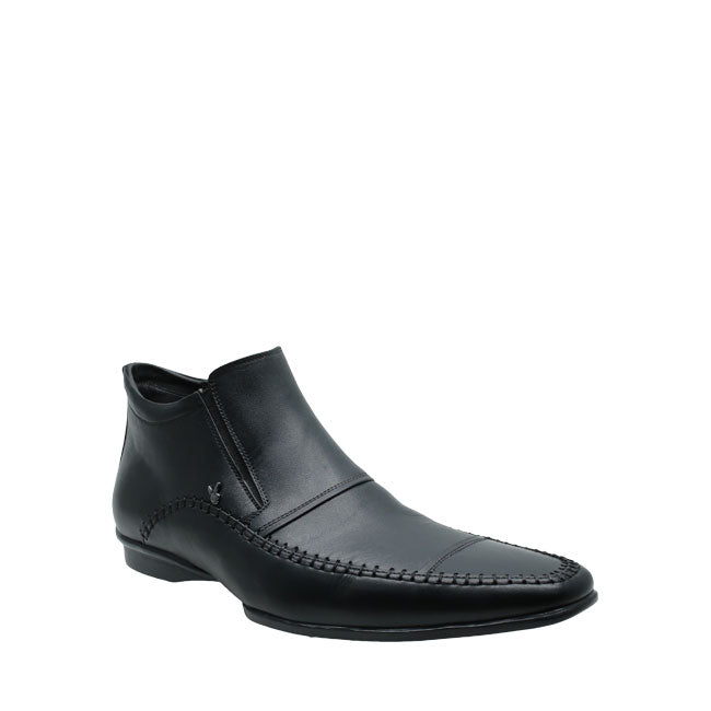 Playboy Sepatu Mid Cut Pria Charly - Mid Cut In Black – 9to9 Indonesia