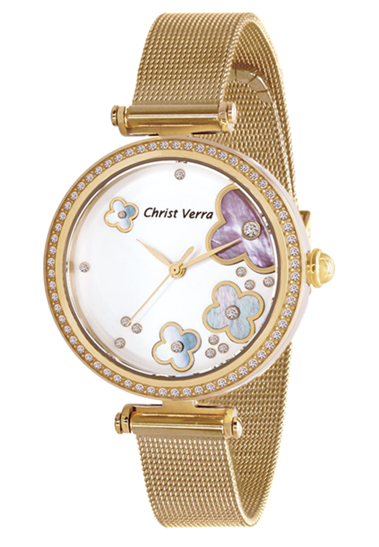 Christ Verra Women'S Watches Cv 71614L-45 Wht – 9to9 Indonesia