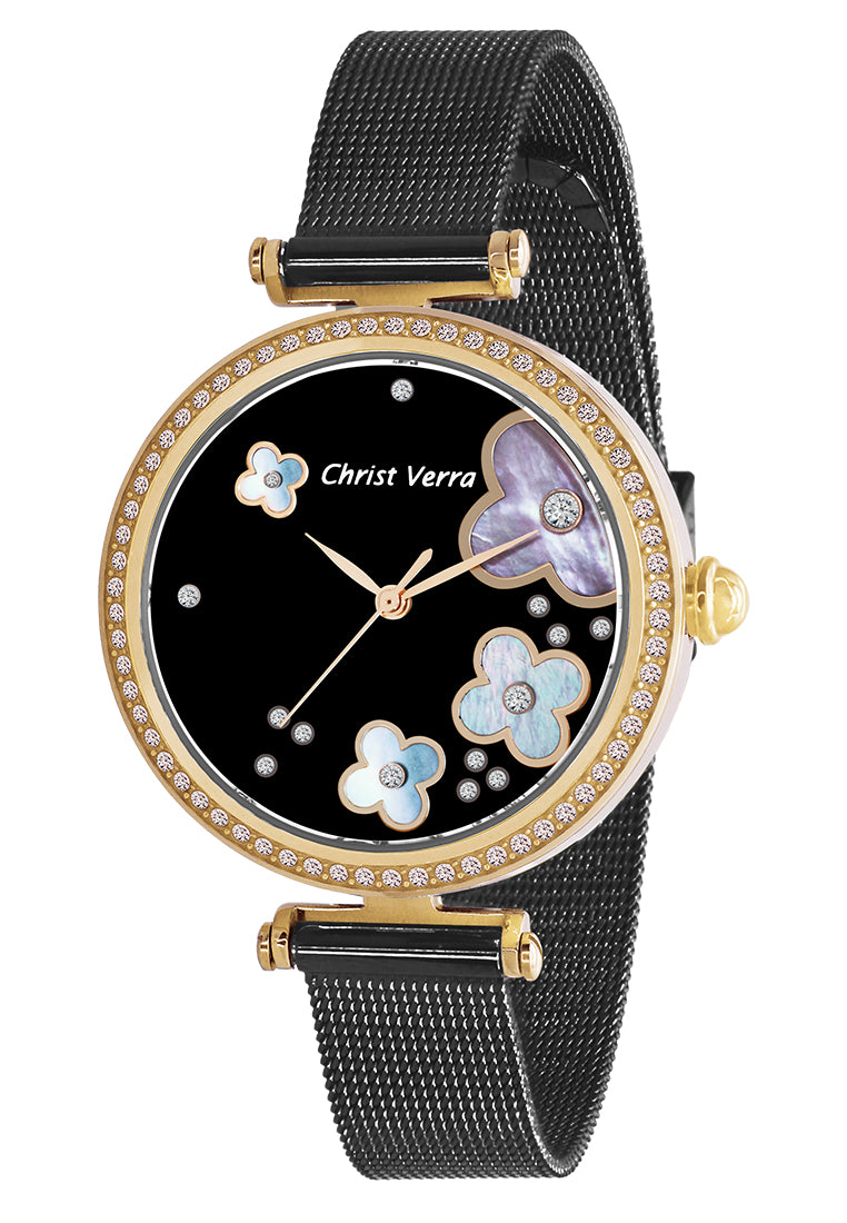 Christ Verra Women'S Watches Cv 71614L-48 Blk – 9to9 Indonesia
