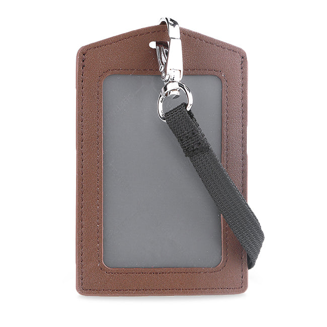 Obermain Aksesoris Name Tag Pria Brian Id Tag Holder In Brown – 9to9 ...